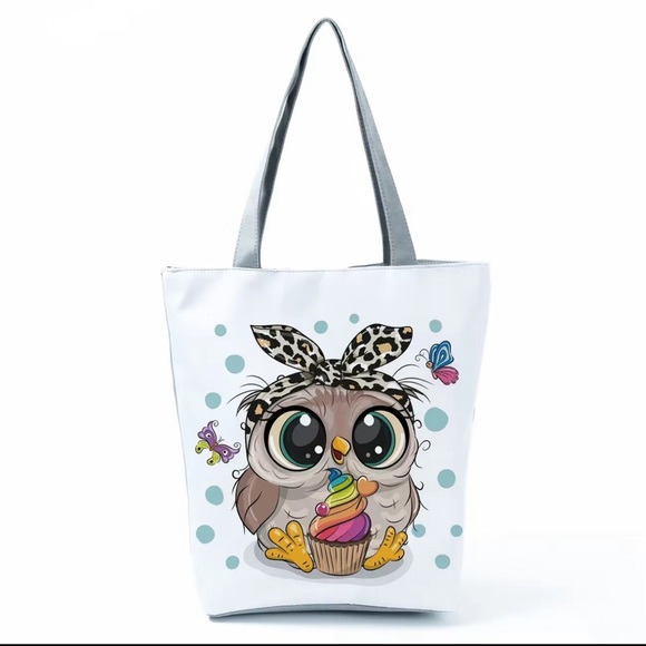 Bags | Owl Tote Bag | Poshmark